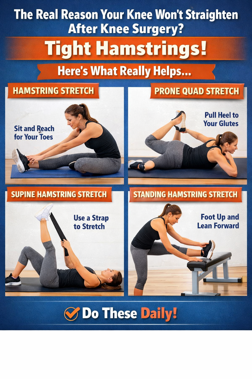 7 Powerful Reasons Tight Hamstrings After Knee Surgery